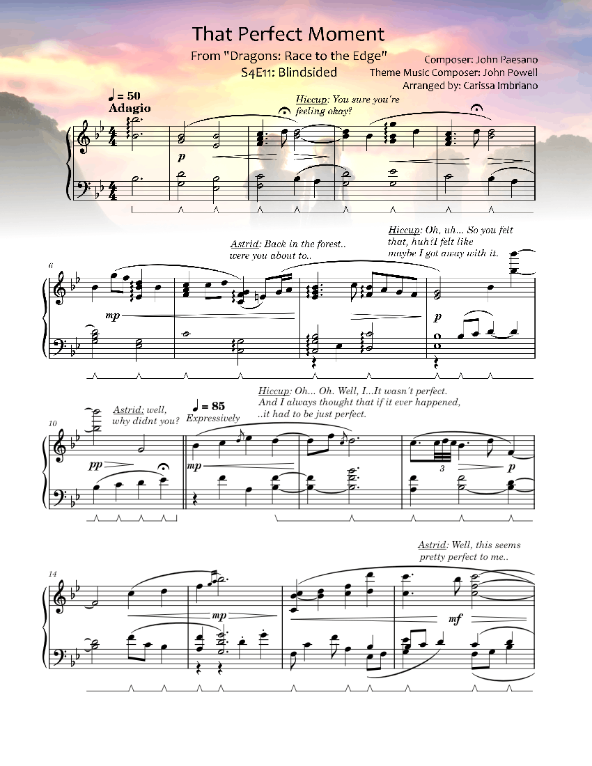 That Perfect Moment – John Paesano x John Powell | Dragons: Race to the ...