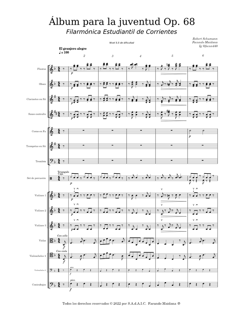 Album Sheet music for Trombone, Flute, Oboe, Clarinet in b-flat & more ...