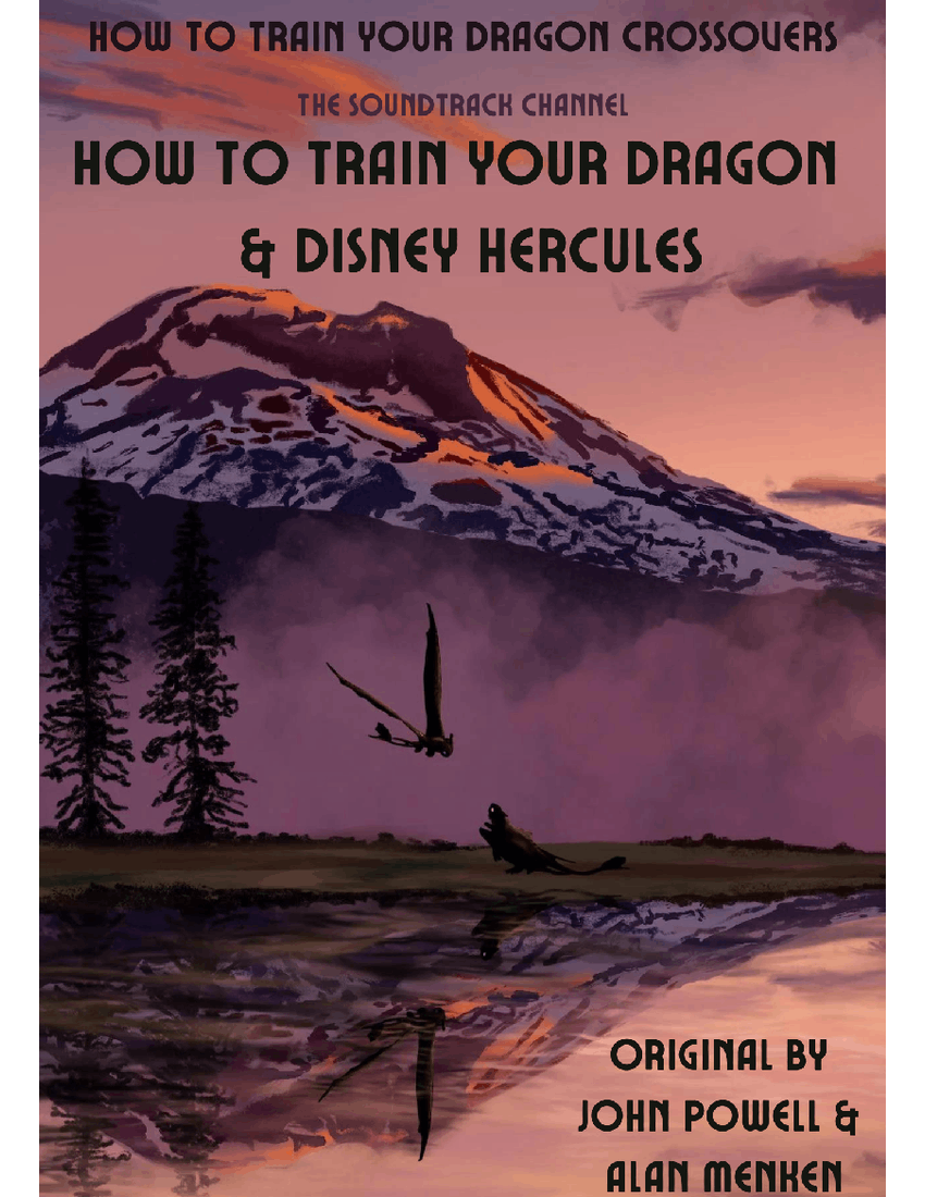 HTTYD x DISNEY HERCULES (How To Train Your Dragon Crossovers) by John ...