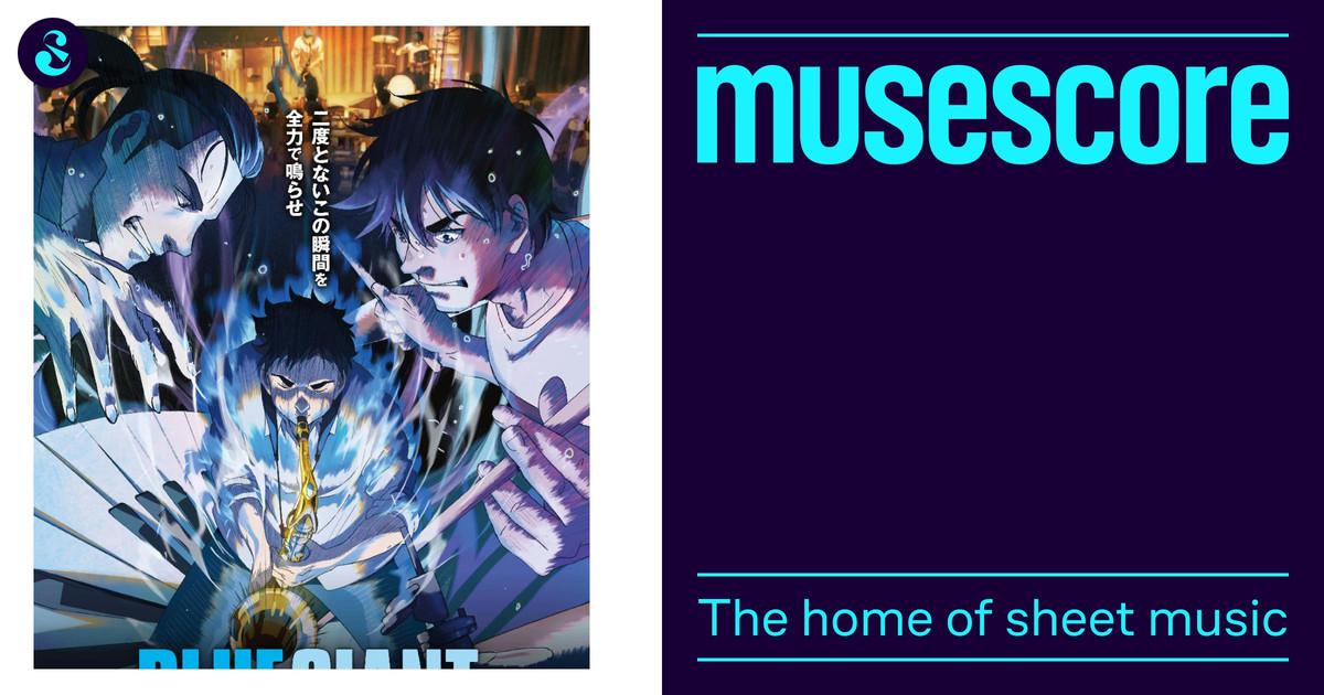 First Note – Hiromi Uehara (Blue Giant Movie) Sheet Music for Saxophone ...