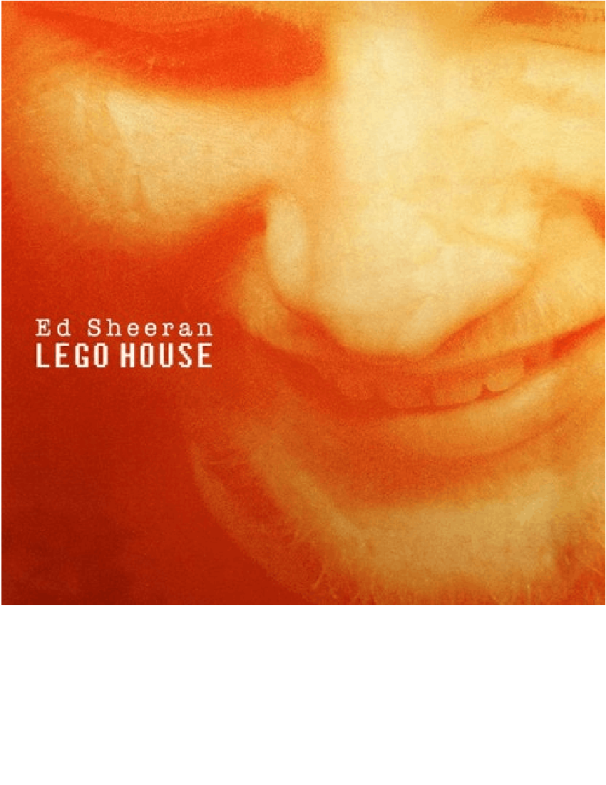 Ed Sheeran - Lego House Sheet Music for Piano, Vocals, Tambourine ...