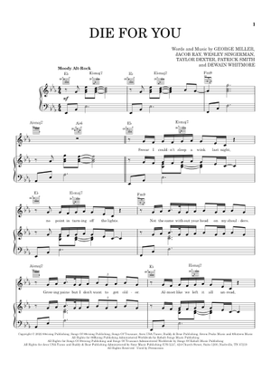 die-for-you-joji-die-for-you-sheet-music-for-piano-solo-musescore