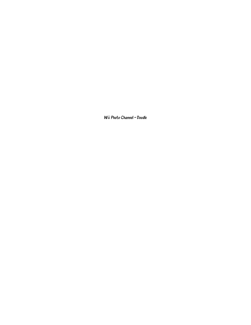 Wii Photo Channel - Doodle – Misc Computer Games - piano tutorial