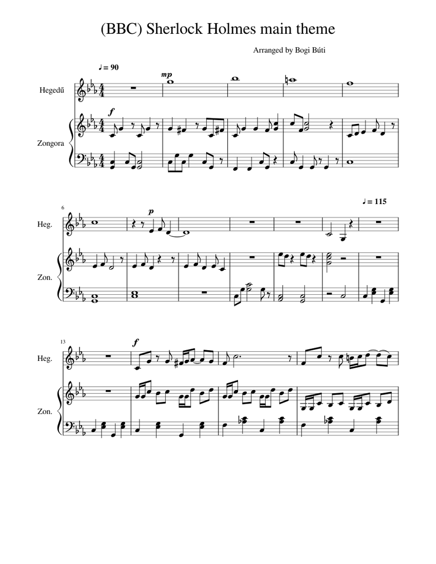 bbc sherlock theme orchestra