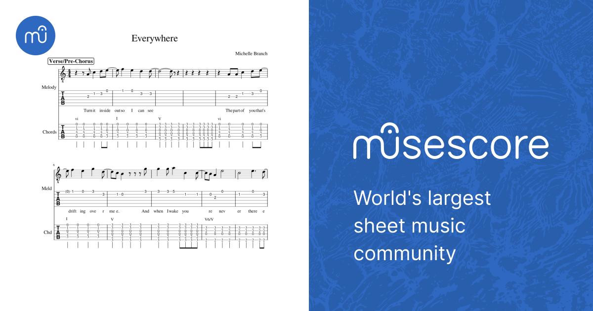 michelle branch guitar chords