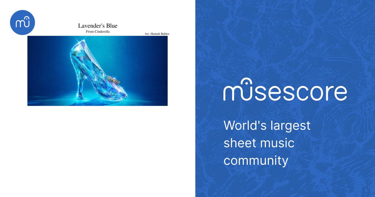 Lavender's Blue - Cinderella Sheet Music for Piano (Solo) Easy ...