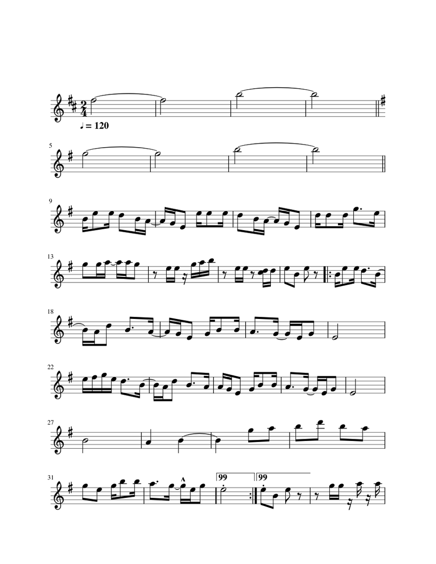 GAT Sheet music for Voice (other) (Solo) | Musescore.com