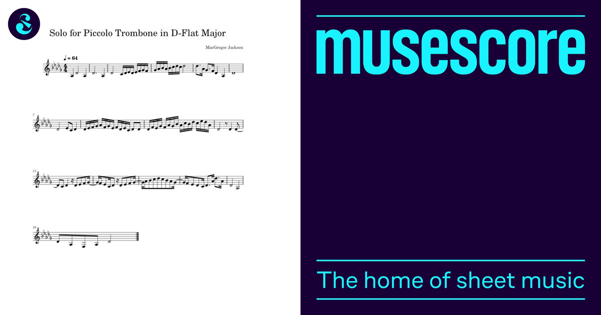 piccolo trombone range