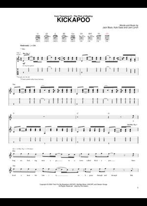 tenacious d roadie tab