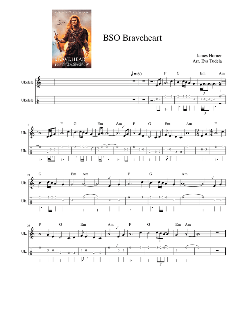 Braveheart title song – London Symphony Orchestra BSO Braveheart ...