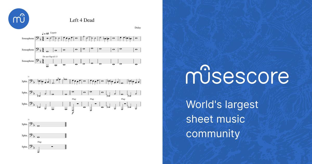 Left_4_Dead Sheet music for Brass (other) (Mixed Trio) | Musescore.com