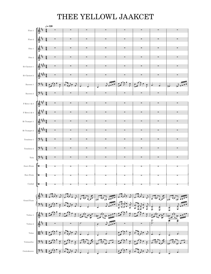 The Yellow Jacket – Shaun Martin The yellow jacket orchestra verision ...
