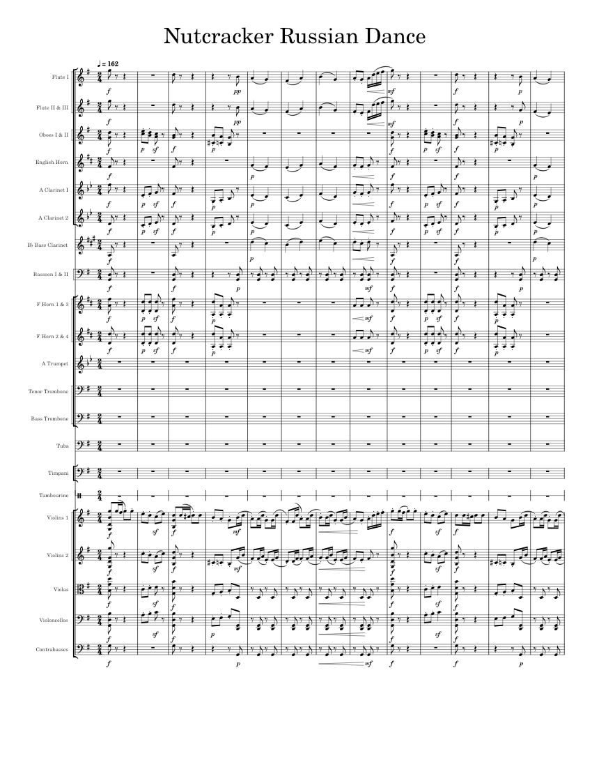 "Russian Dance" from The Nutcracker (ballet), Op.71 – Pyotr Ilyich ...