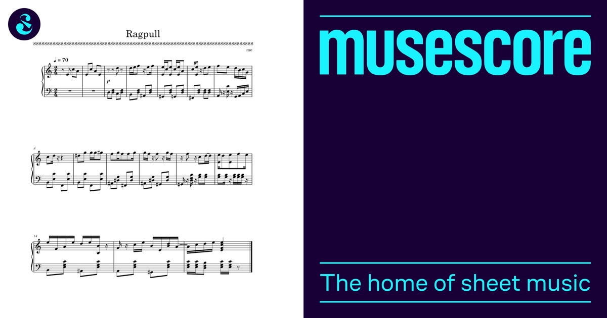 ragpull – noamgronemann Sheet music for Piano (Solo) Easy | Musescore.com