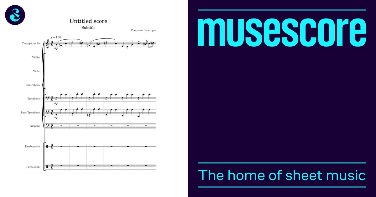 Shadow Milk Gacha Theme – Minsoo Sohn Sheet Music for Trombone, Timpani ...