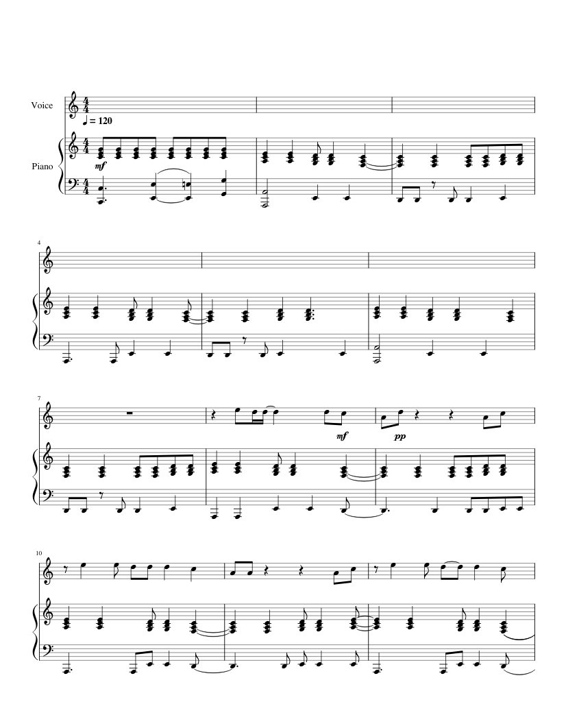 SeeS MeeM Evil Womän JooJ HooH SiiS Sheet music for Piano, Vocals (Solo ...