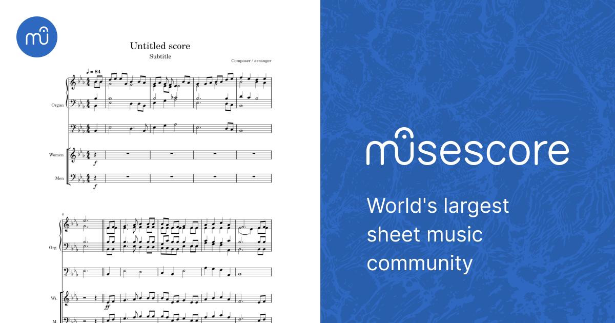 2024 BNH Processional - INC Hymn Sheet Music for Organ, Synthesizer ...