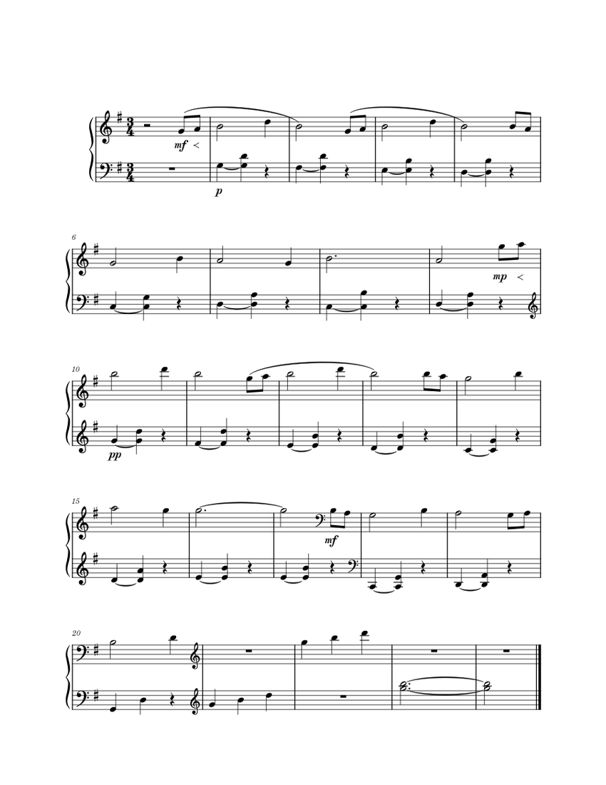 The Swing - ABSRM Grade 1 Sheet music for Piano (Solo) | Musescore.com
