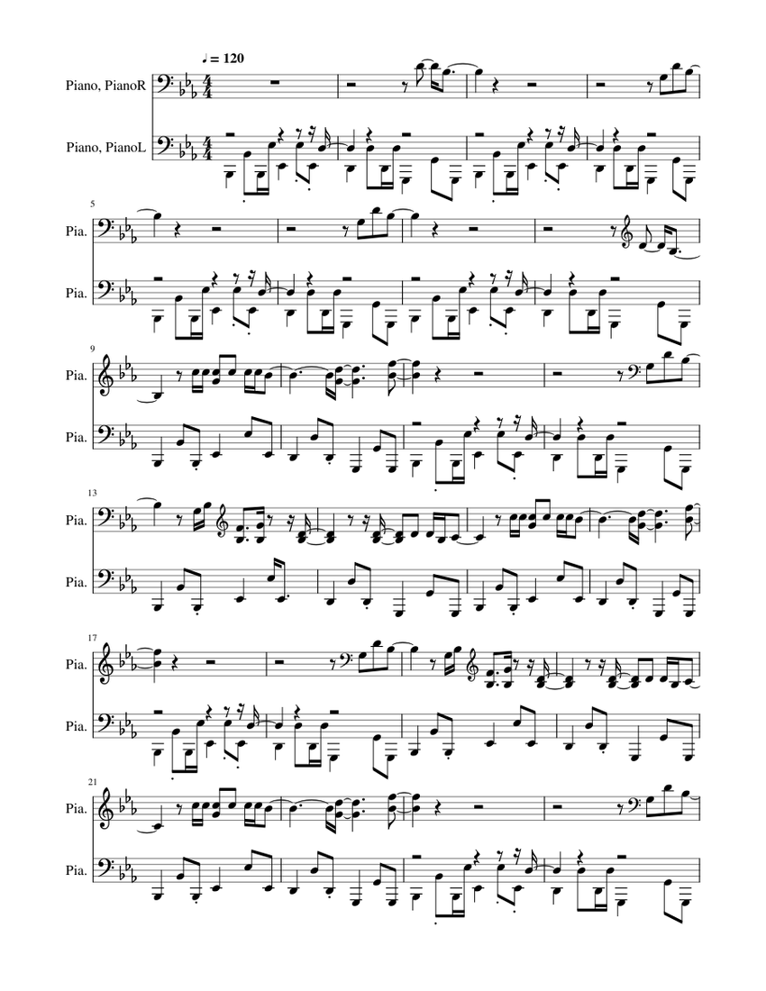 Alberto Balsalm - Aphex Twin Sheet Music for Piano (Piano Duo ...
