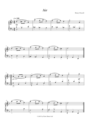 Air - Henry Purcell Sheet Music for Piano (Solo) Easy | MuseScore.com