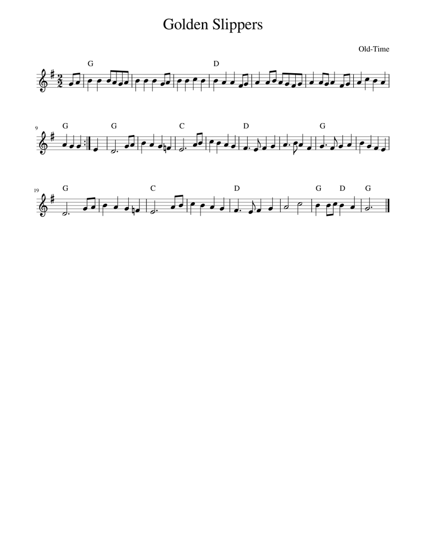 Golden Slippers Sheet music for Piano (Solo) Easy | Musescore.com