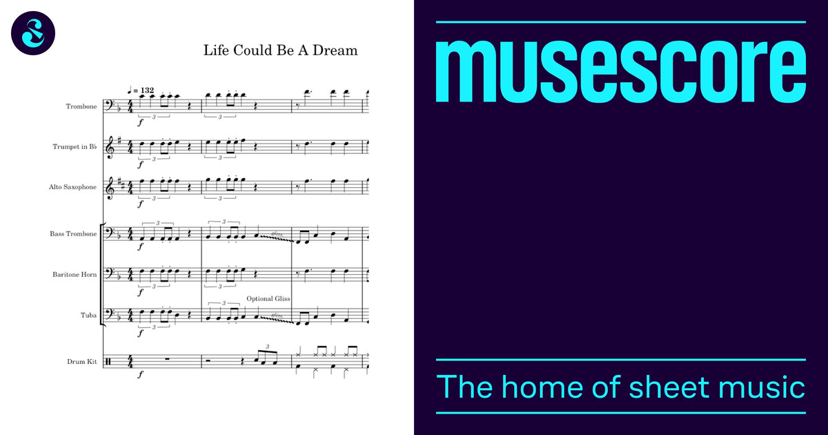 Sh-boom (Life Could Be A Dream) – The Chords Sheet music for Trombone, Tuba, Saxophone alto ...