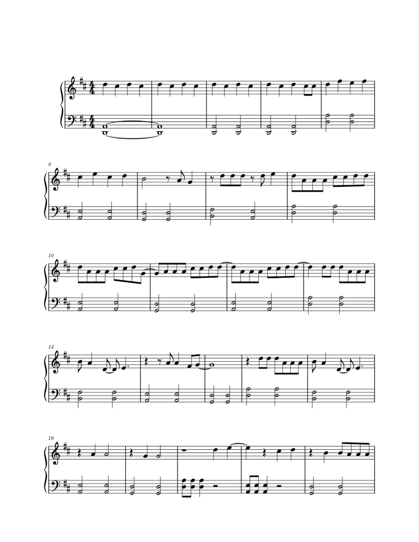 Lego ninjago Weekend whip Sheet Music for Piano (Solo) easy | MuseScore.com