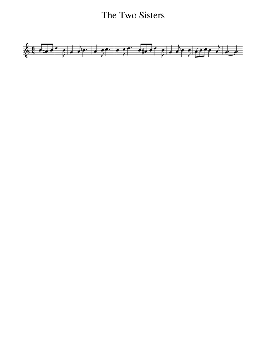 The Two Sisters Sheet music for Piano (Solo) Easy | Musescore.com
