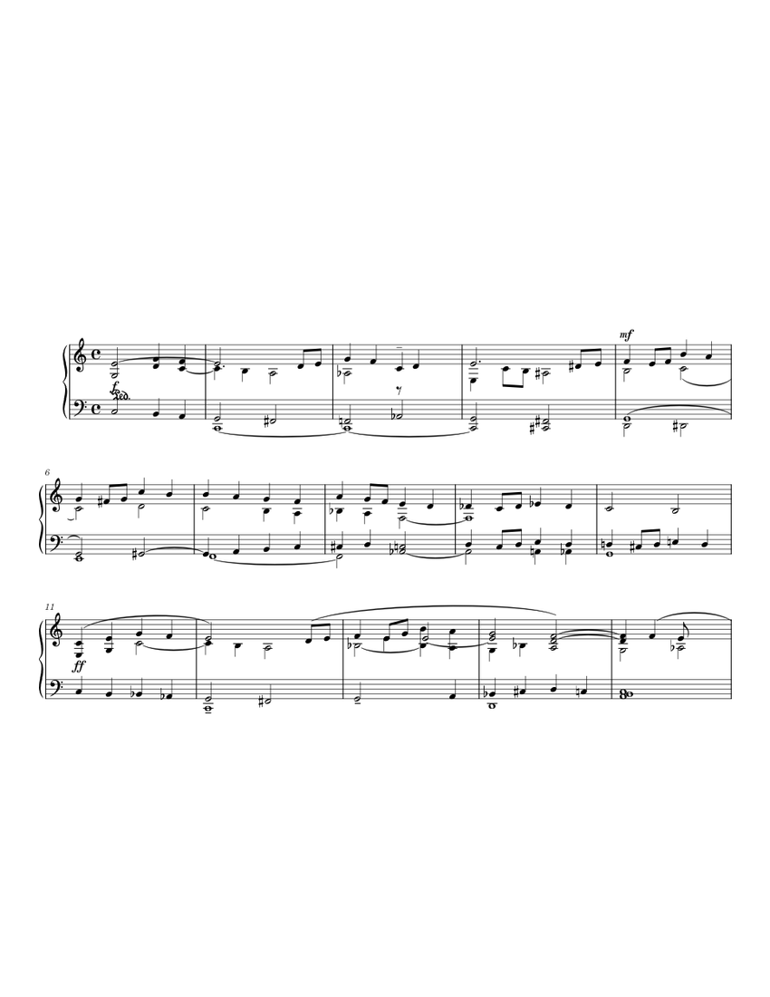 12 Preludes, Op.67 – Joseph Renner Sheet Music for Piano (Solo ...