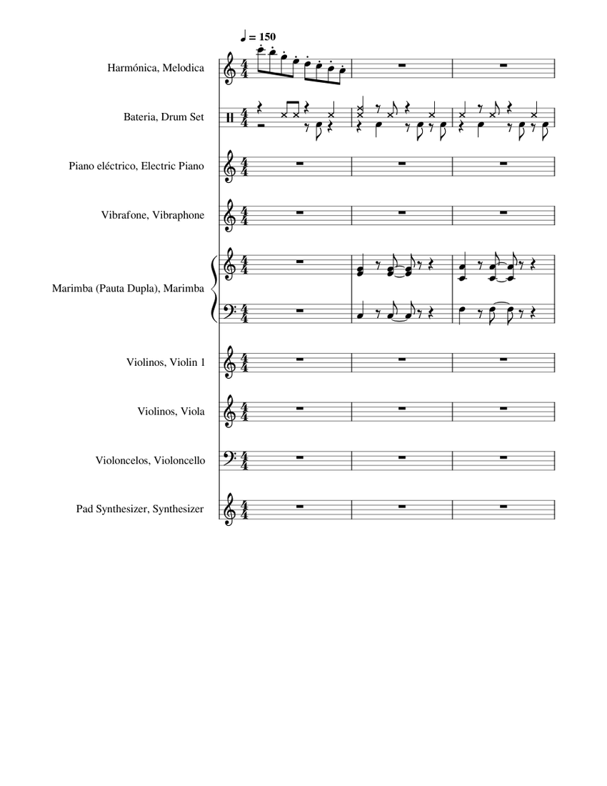OMORI OST - 007 100 Sunny – Pedro Silva Sheet Music for Piano ...