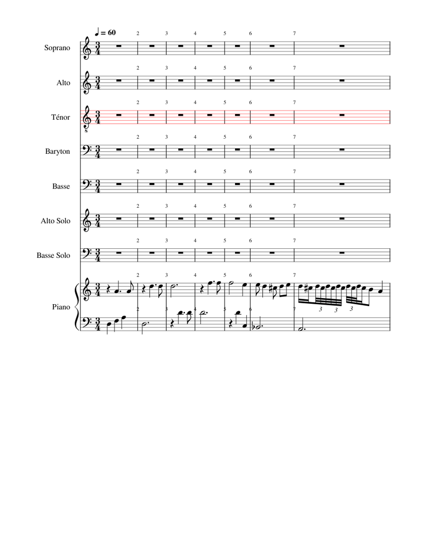 03-Graduel-Tenors-Messe de Requiem – André Campra Sheet music for Piano ...