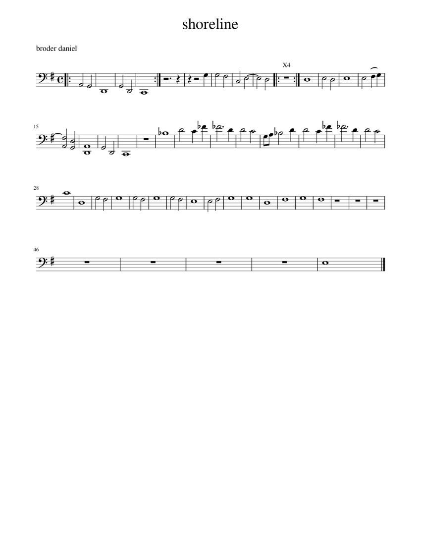 1234 Sheet Music for Piano (Solo) Easy | MuseScore.com