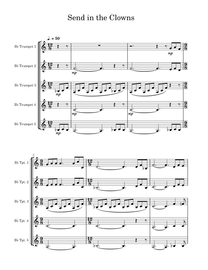 Send In The Clowns (From "A Little Night Music") – Stephen Sondheim ...