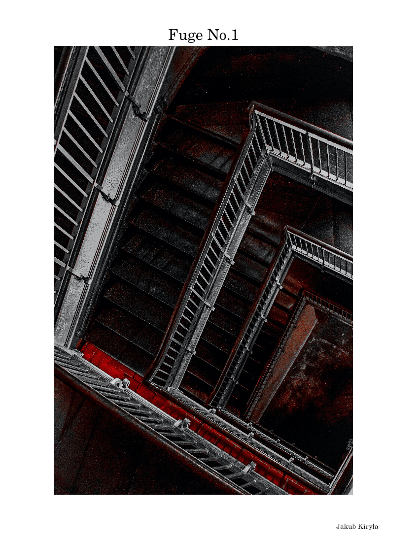 Fuge No.1 - piano tutorial