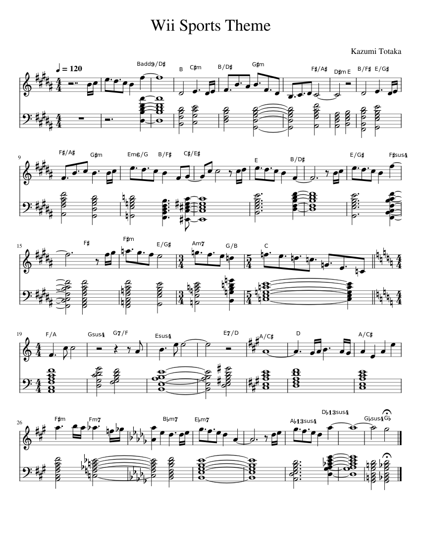 wii sports coloring pages