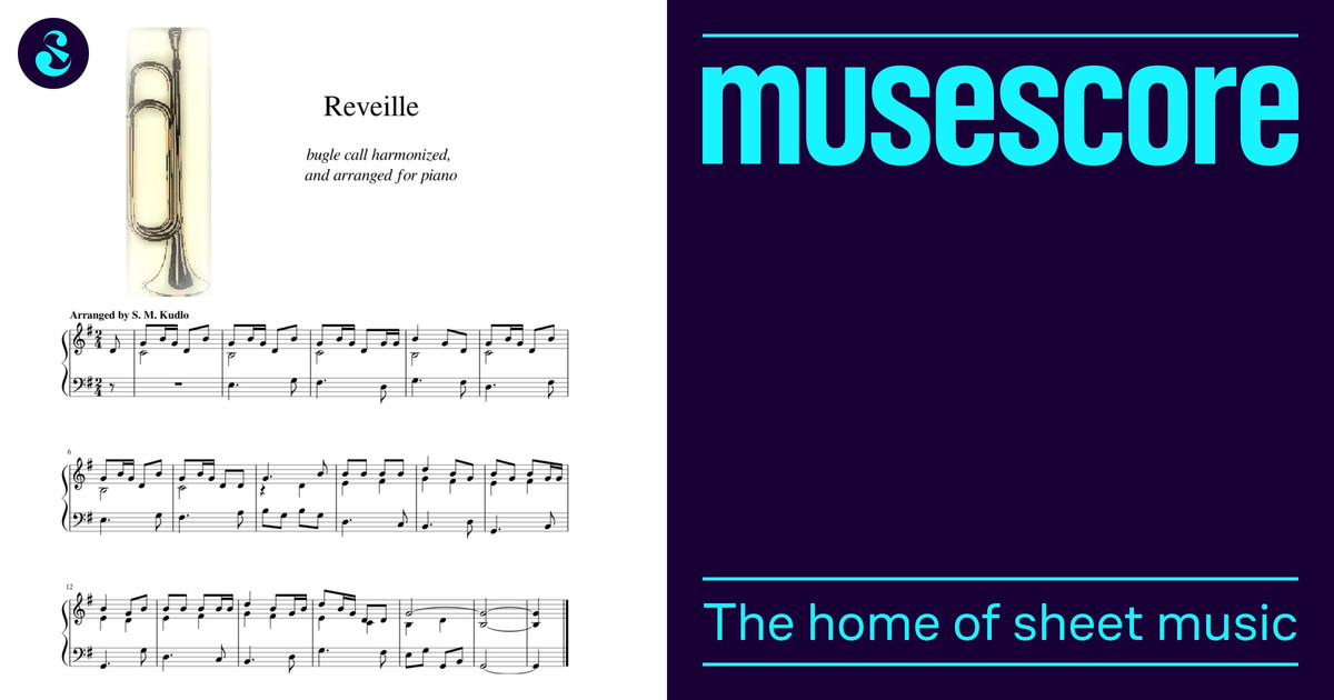 Reveille Sheet Music for Piano (Solo) easy | MuseScore.com