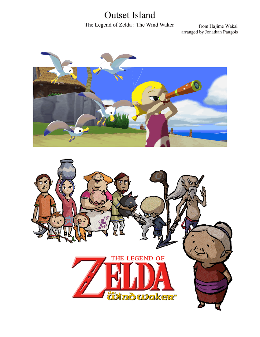 Outset Island | The Legend of Zelda : The Wind Waker Sheet music for ...