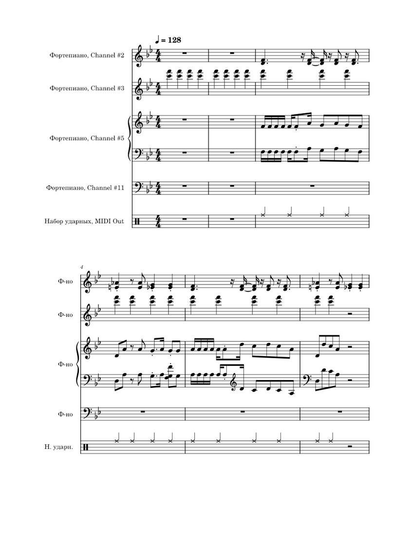Uminaoshi V2 (Rebirth) – Maretu Sheet music for Piano, Drum group ...