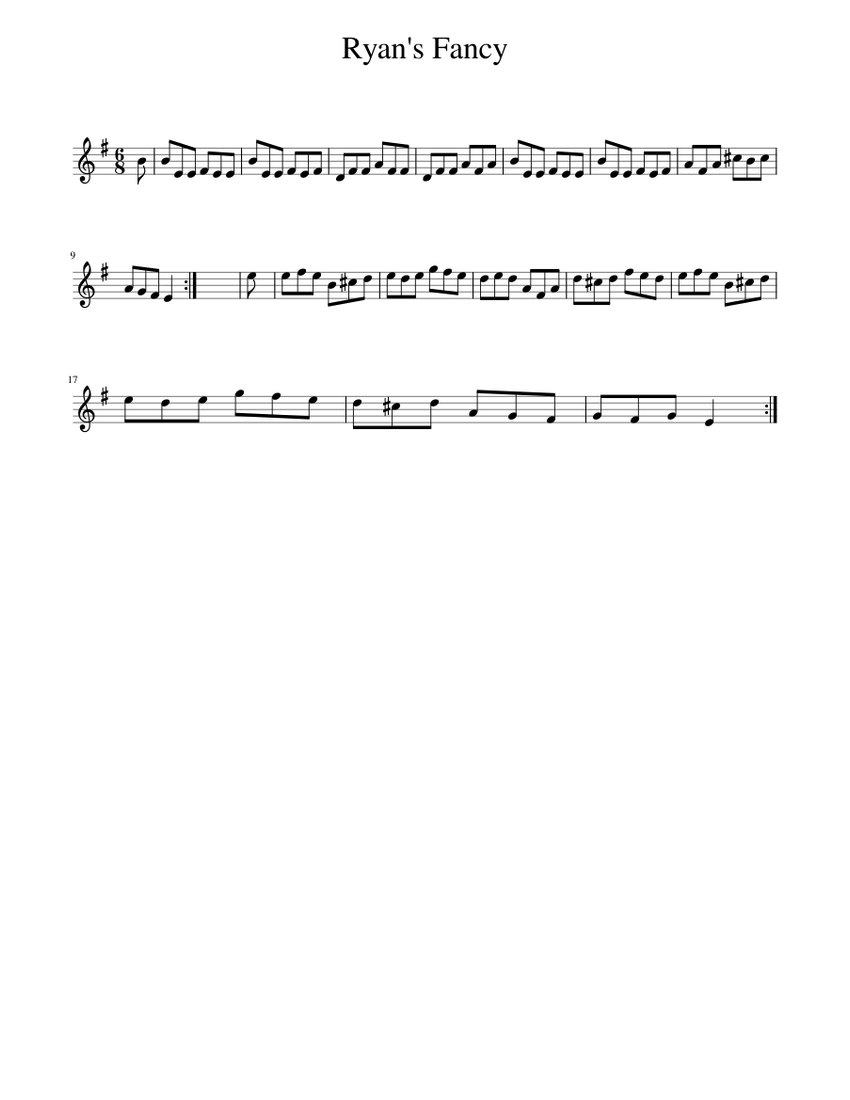 Ryan's Fancy Sheet music for Piano (Solo) | Musescore.com