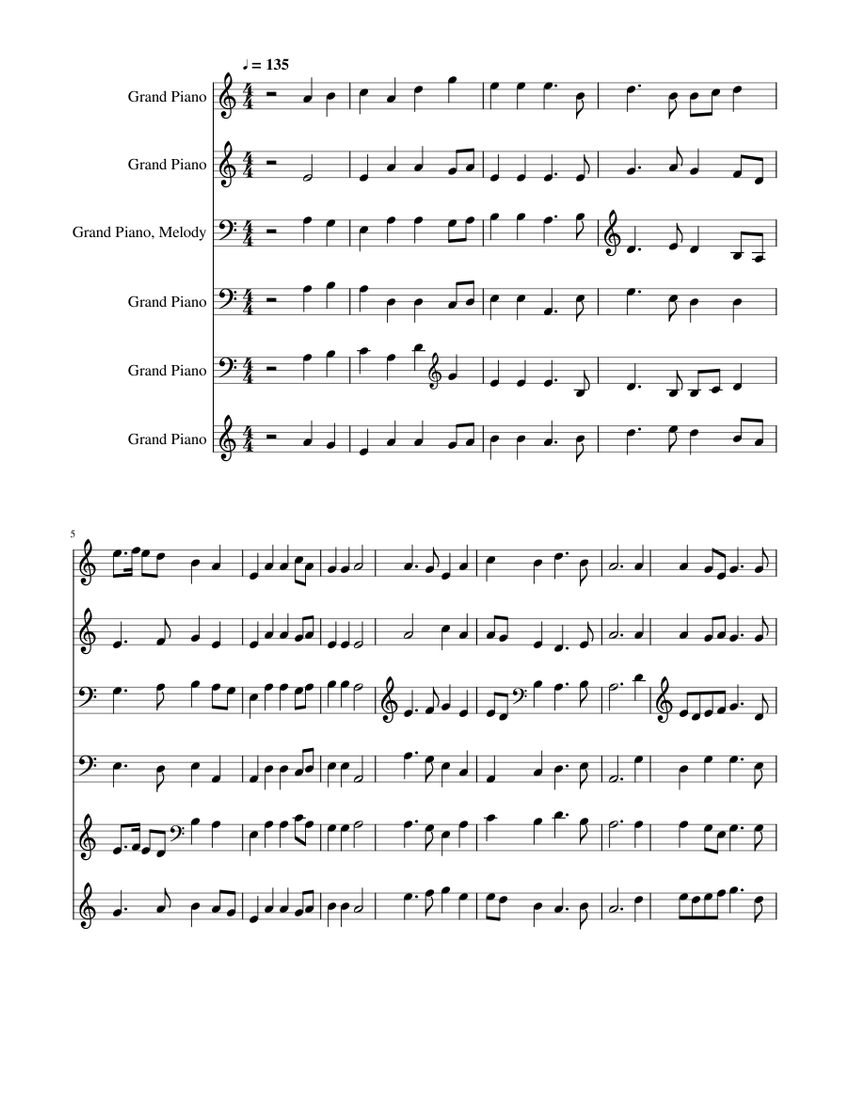 Repose Sheet music for Piano (Mixed Ensemble) | Musescore.com