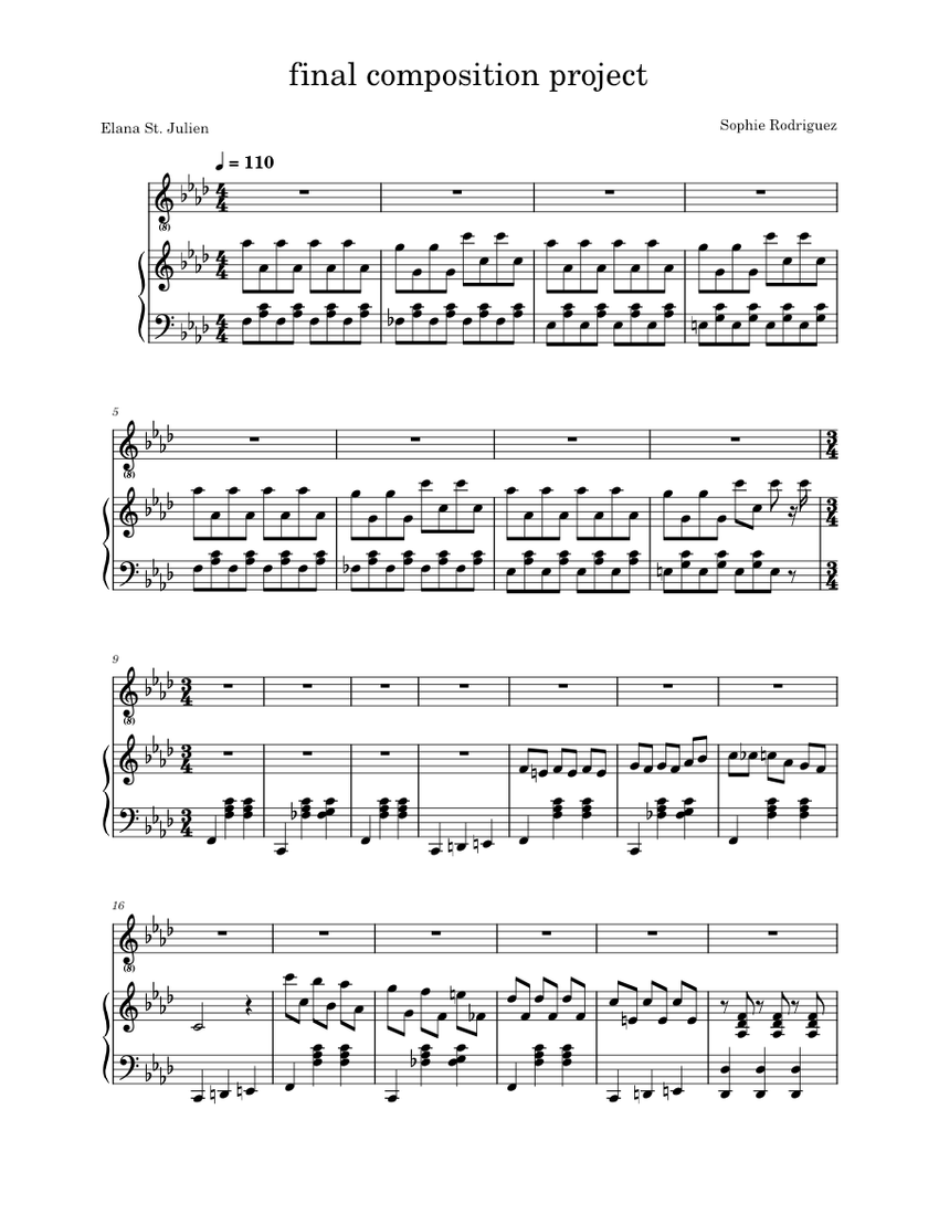 final_composition_project Sheet music for Piano, Vocals (Piano-Voice ...