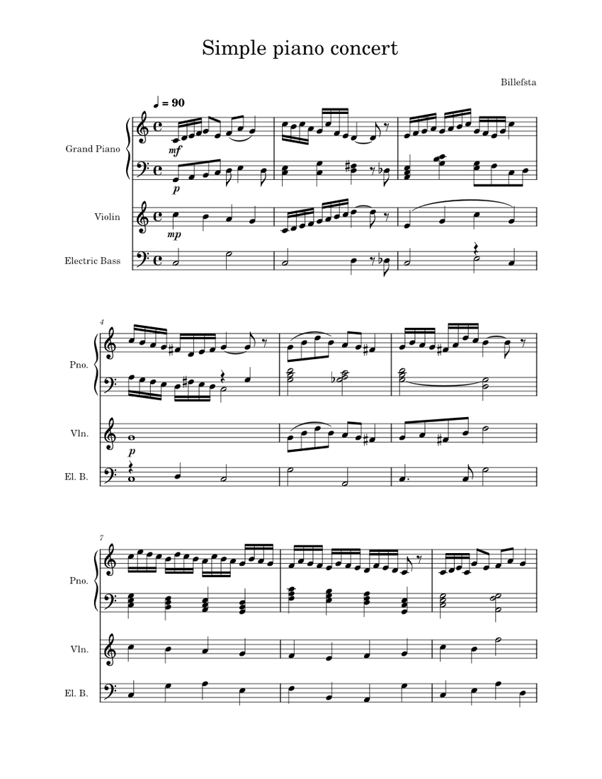 Simple Piano Concert Billefsta Piano Tutorial simple-piano-concert-billefsta-piano-tutorial
