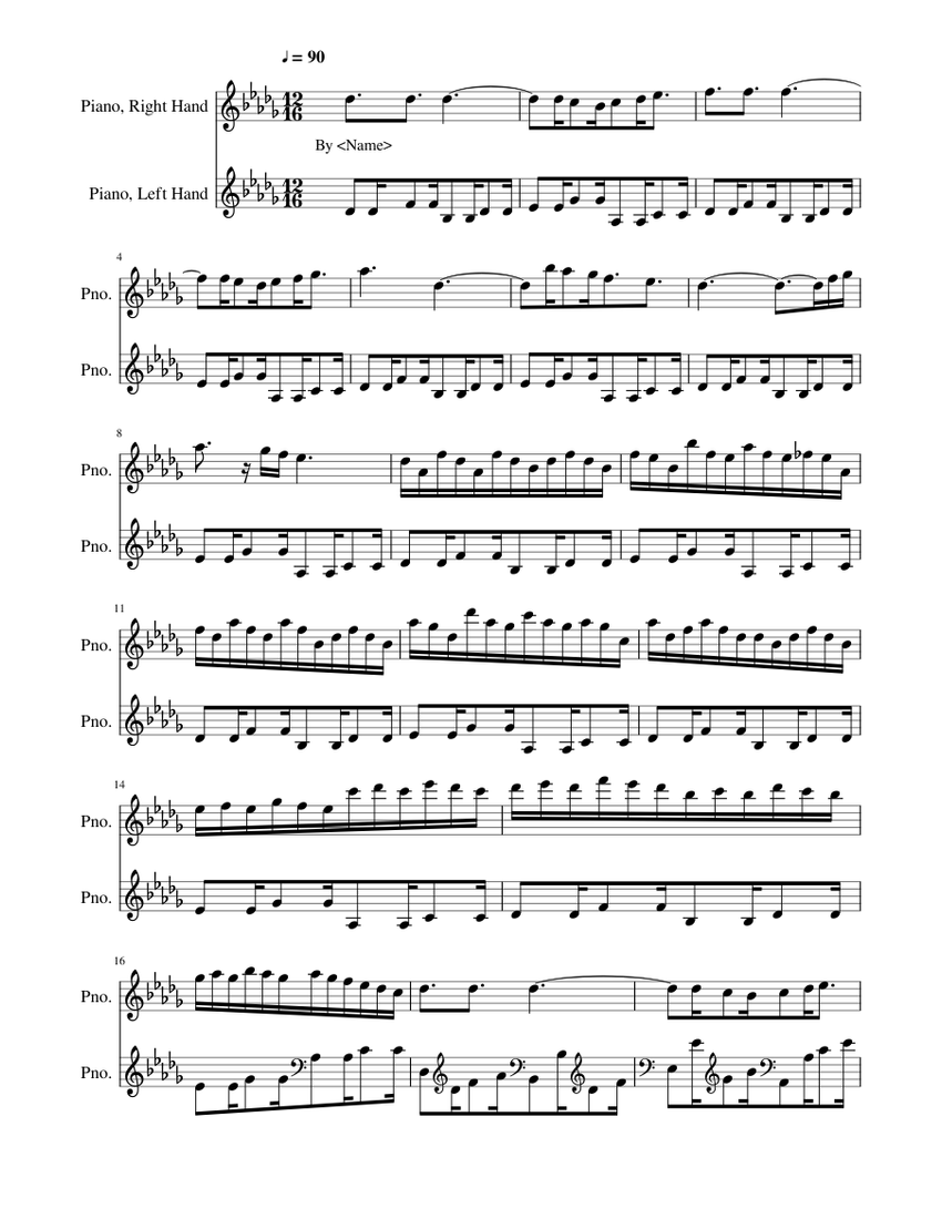 Heart and Soul Theme and Variation - piano tutorial