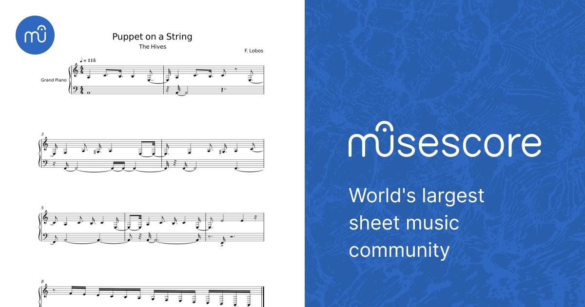 puppet on a string piano