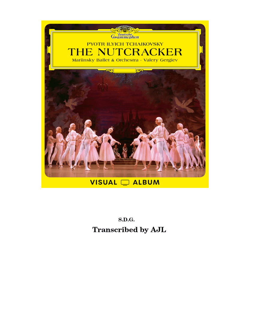 The Nutcracker, Op. 71, March – Pyotr Ilyich Tchaikovsky Sheet Music ...