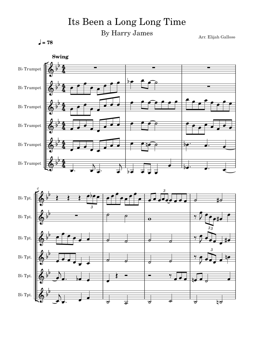 Its been a long, long time – Harry James Its Been a Long Long Time ...
