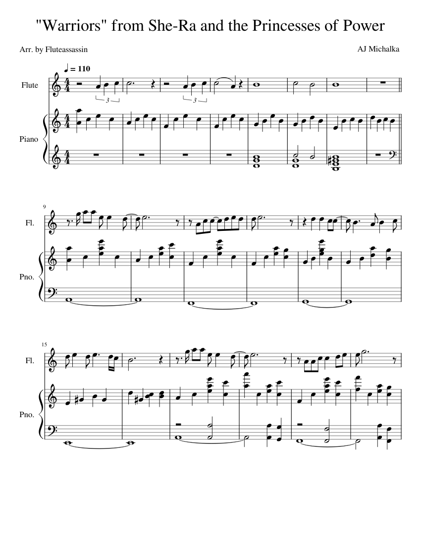 indian warrior recorder notes