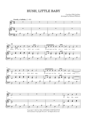 Partition De Hush Little Baby