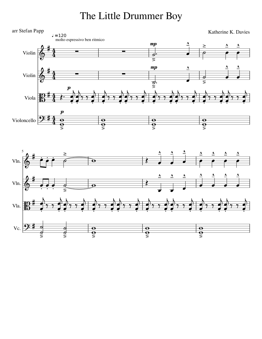 The Little Drummer Boy - piano tutorial