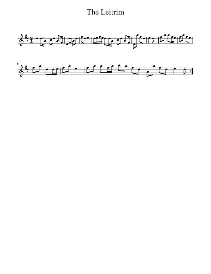 The Leitrim Sheet music for Piano (Solo) Easy | Musescore.com